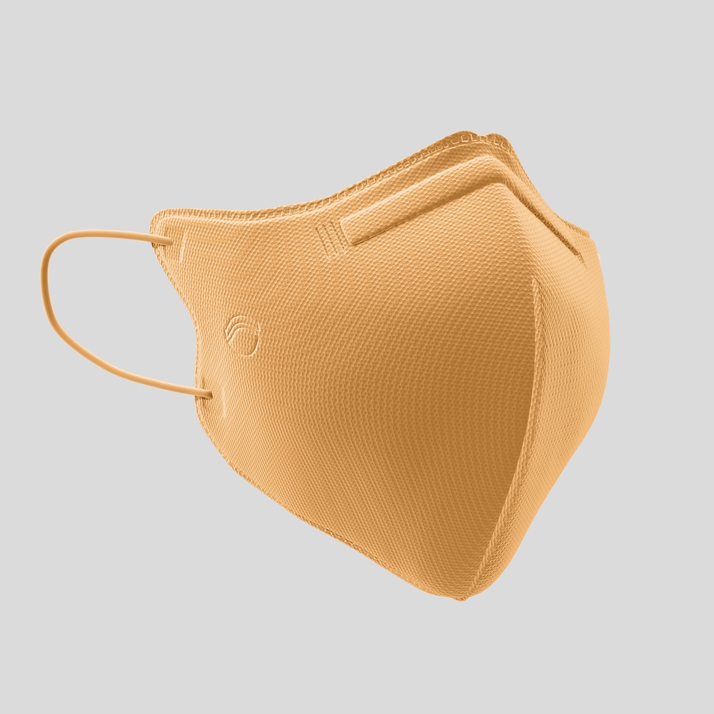 3D Wing Mask Antibacterial - Sandstorm & Rock The Beige (24 pcs ...