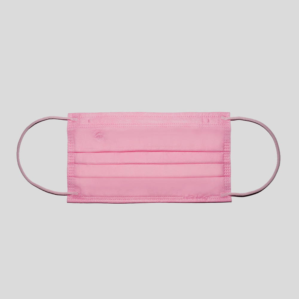 4 Ply Surgical Face Mask Pink Beret [50 pcs] - Callie Mask