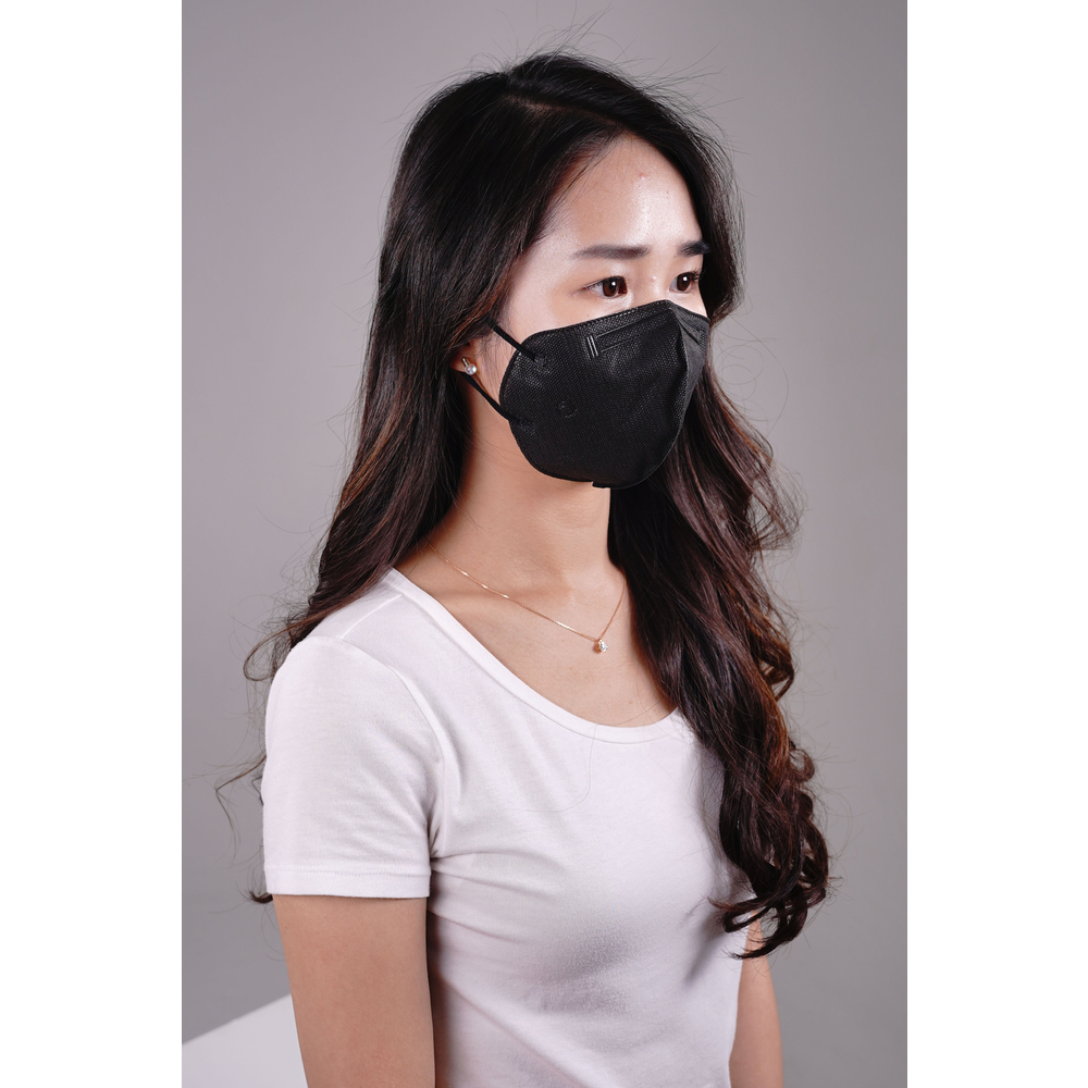 BW 3D Respirator Surgical Mask - Black [20 pcs] - Callie Mask